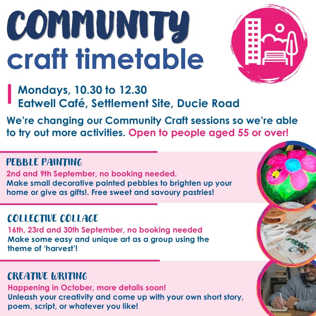 Community Craft for Older People – Wellspring Settlement
